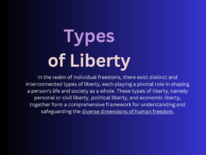 Types Of Liberty And Their Explanation » CometoView